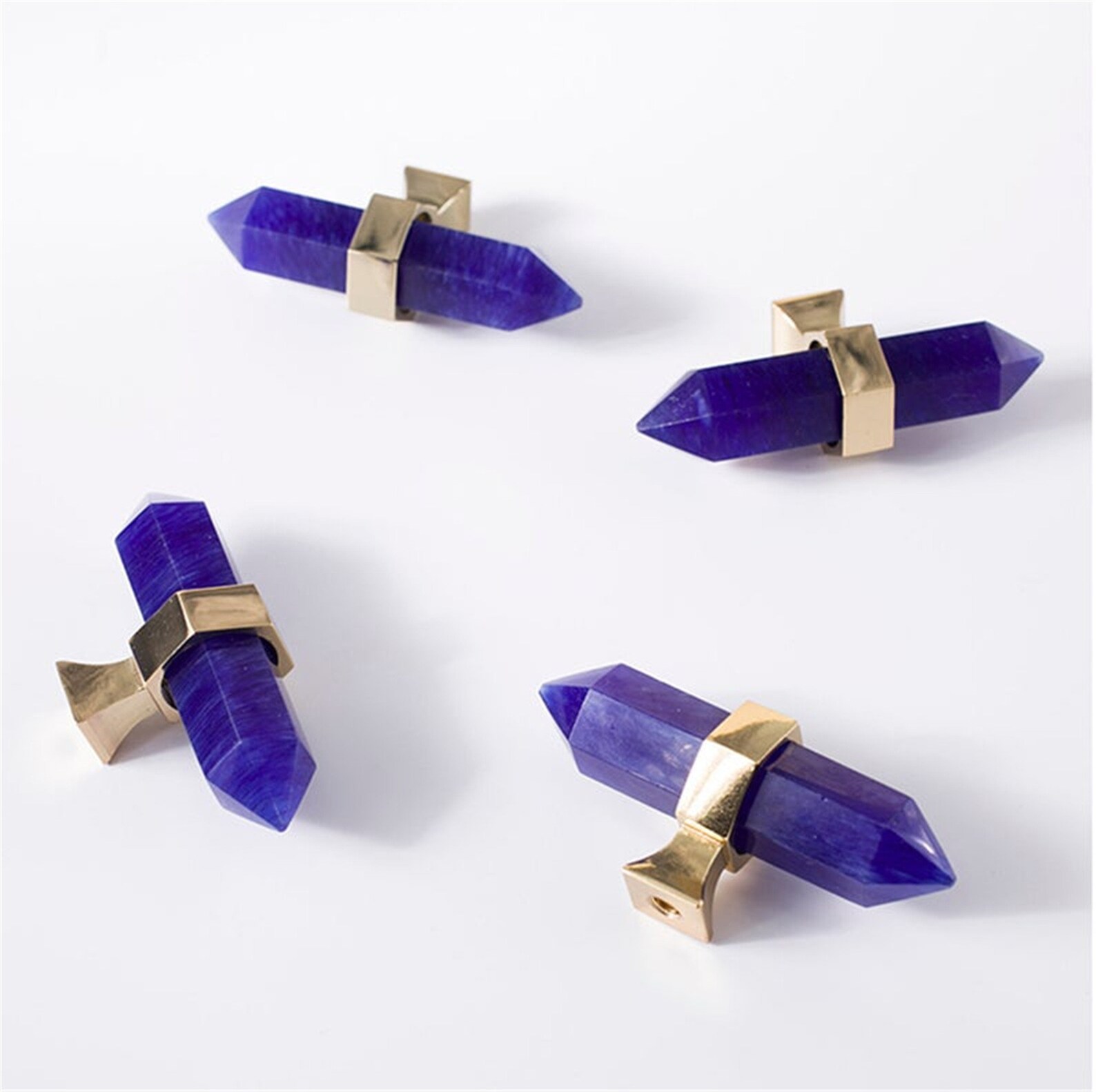 Adjustable Luxury Crystal Stone Cabinet Door Handles Pulls - Etsy UK