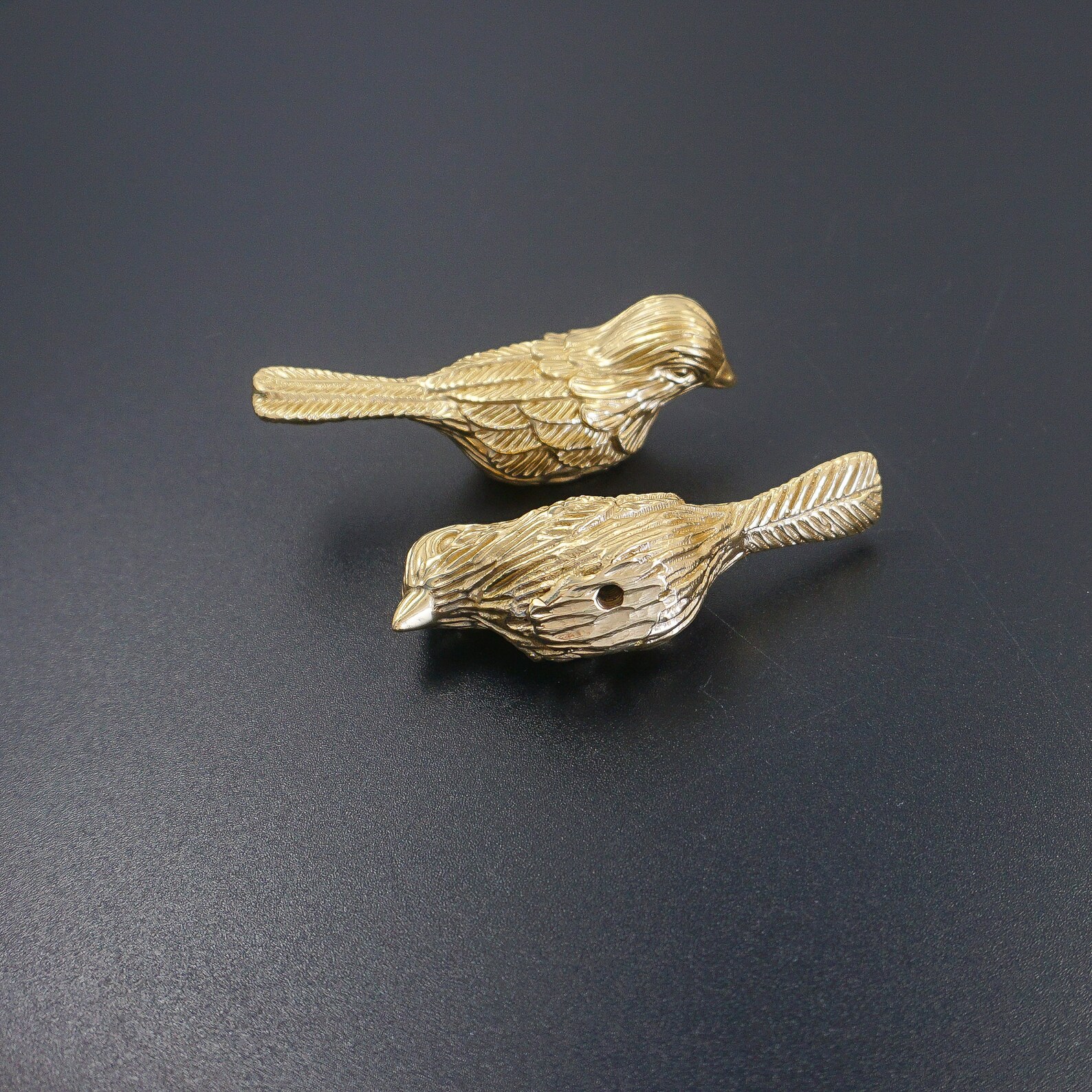 Solid Brass Bird Cabinet Knob Handles Drawer Pull and Knobs - Etsy