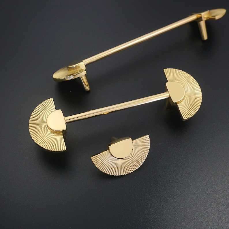 3.75 5gold Fun Brass Drawer Pulls Knobs Dresser - Etsy