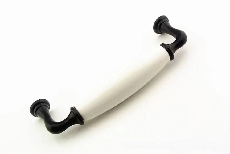 Black white Dresser Drawer Pull Handles Kitchen Cabinet | Etsy