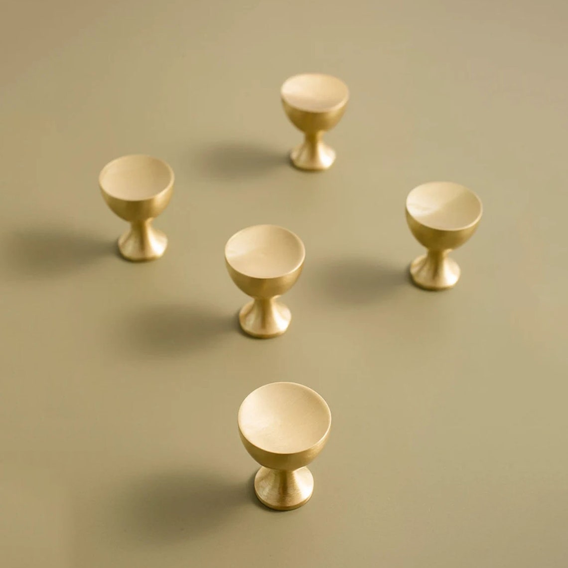 Brass Drawer Knobs Pulls Handles Trophy Design Cabinet Door - Etsy