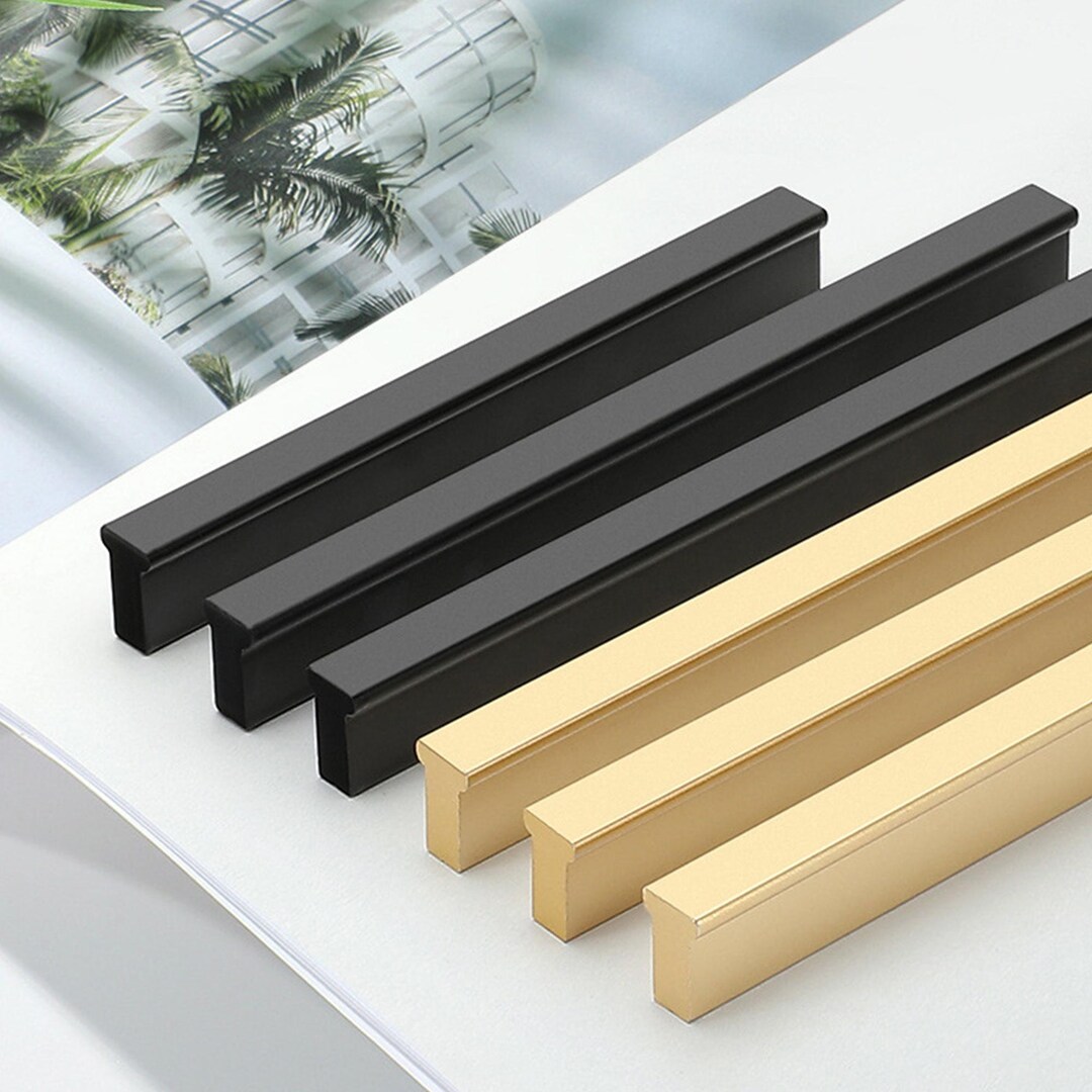 Large Cabinet Pulls Kitchen Handles Drawer Knobs Pulls Handles Brushed ...