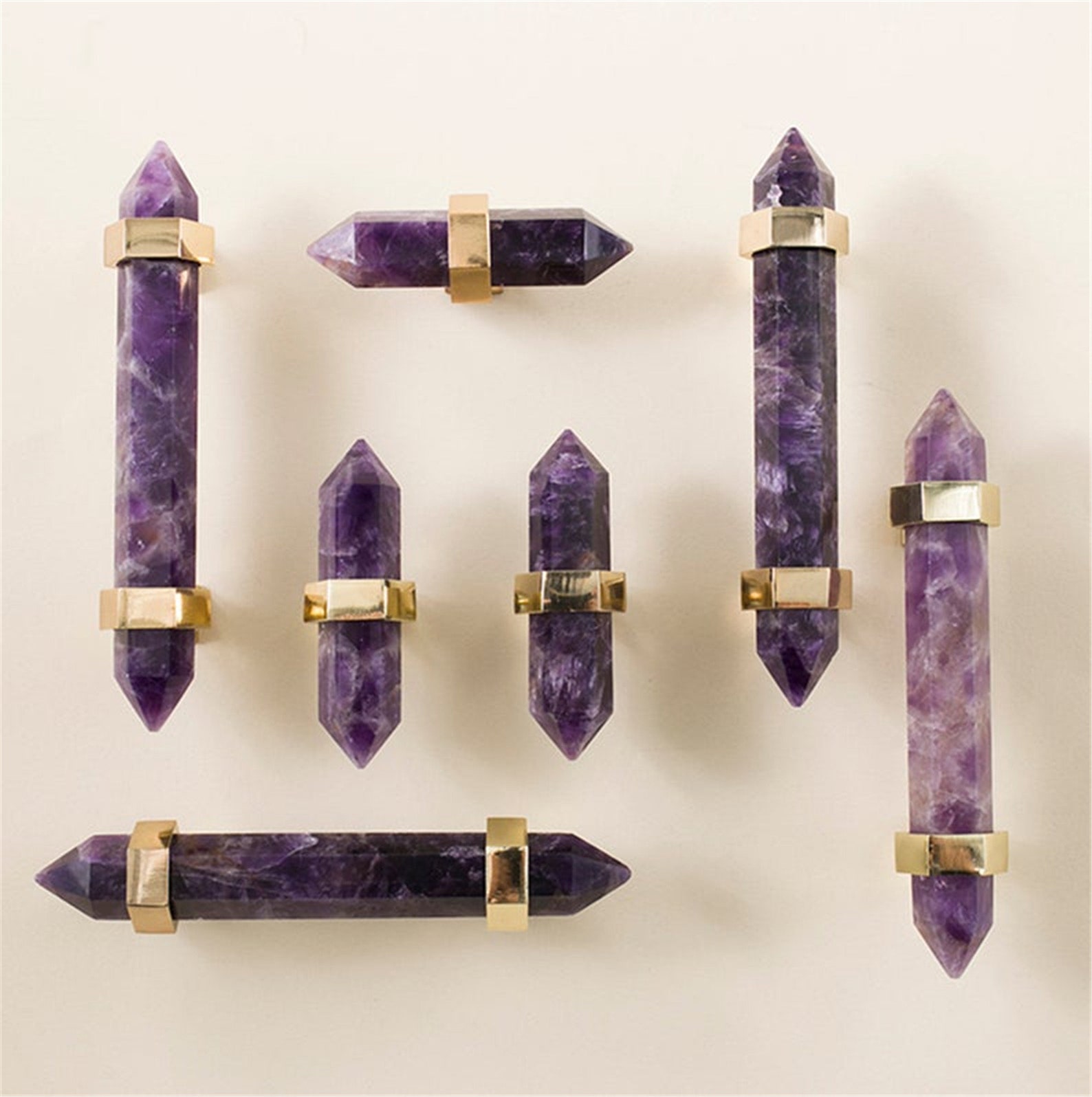 Adjustable Luxury Crystal Stone Cabinet Door Handles Pulls - Etsy UK