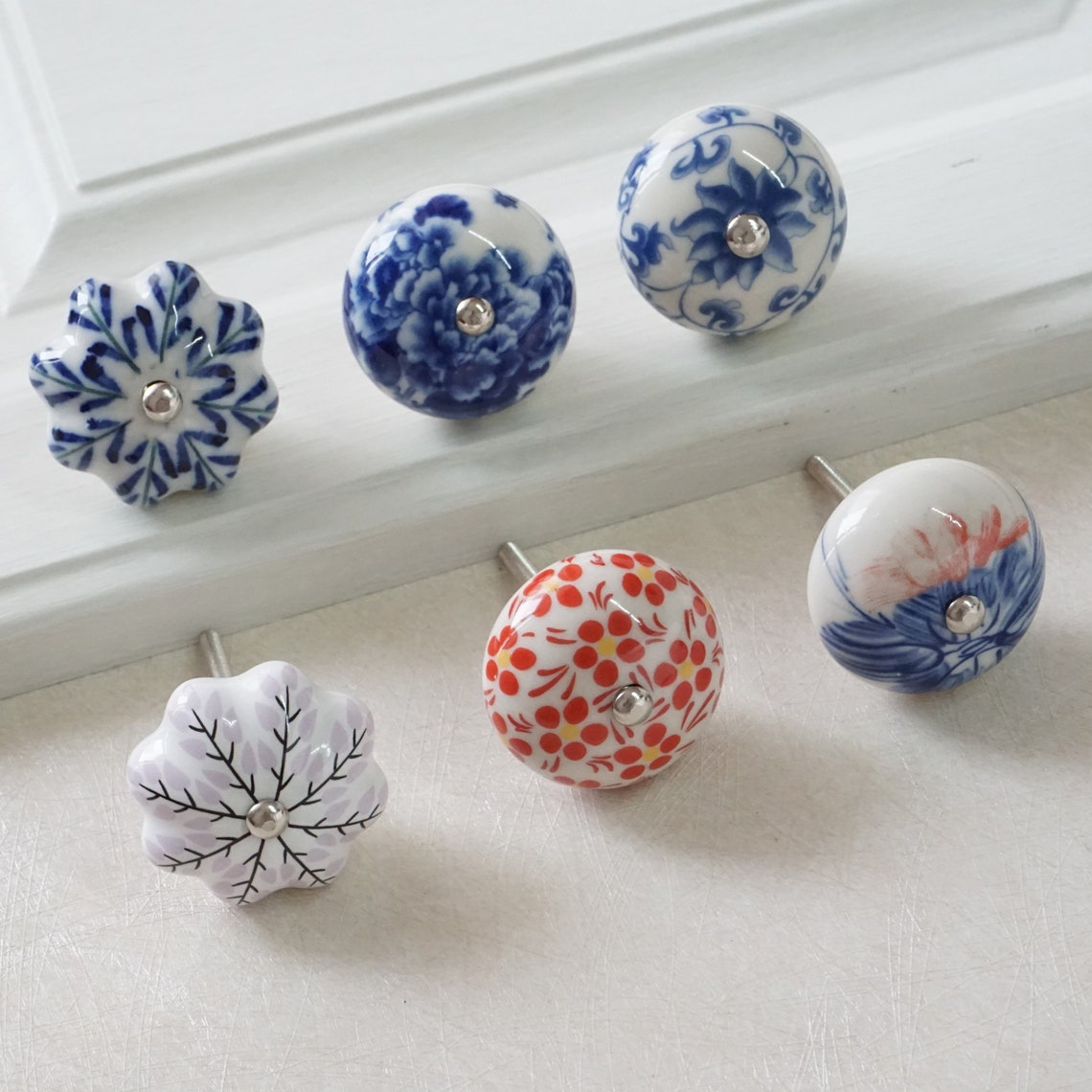Ceramic Knobs Kitchen Cabinet Knobs Handles Dresser Knob - Etsy
