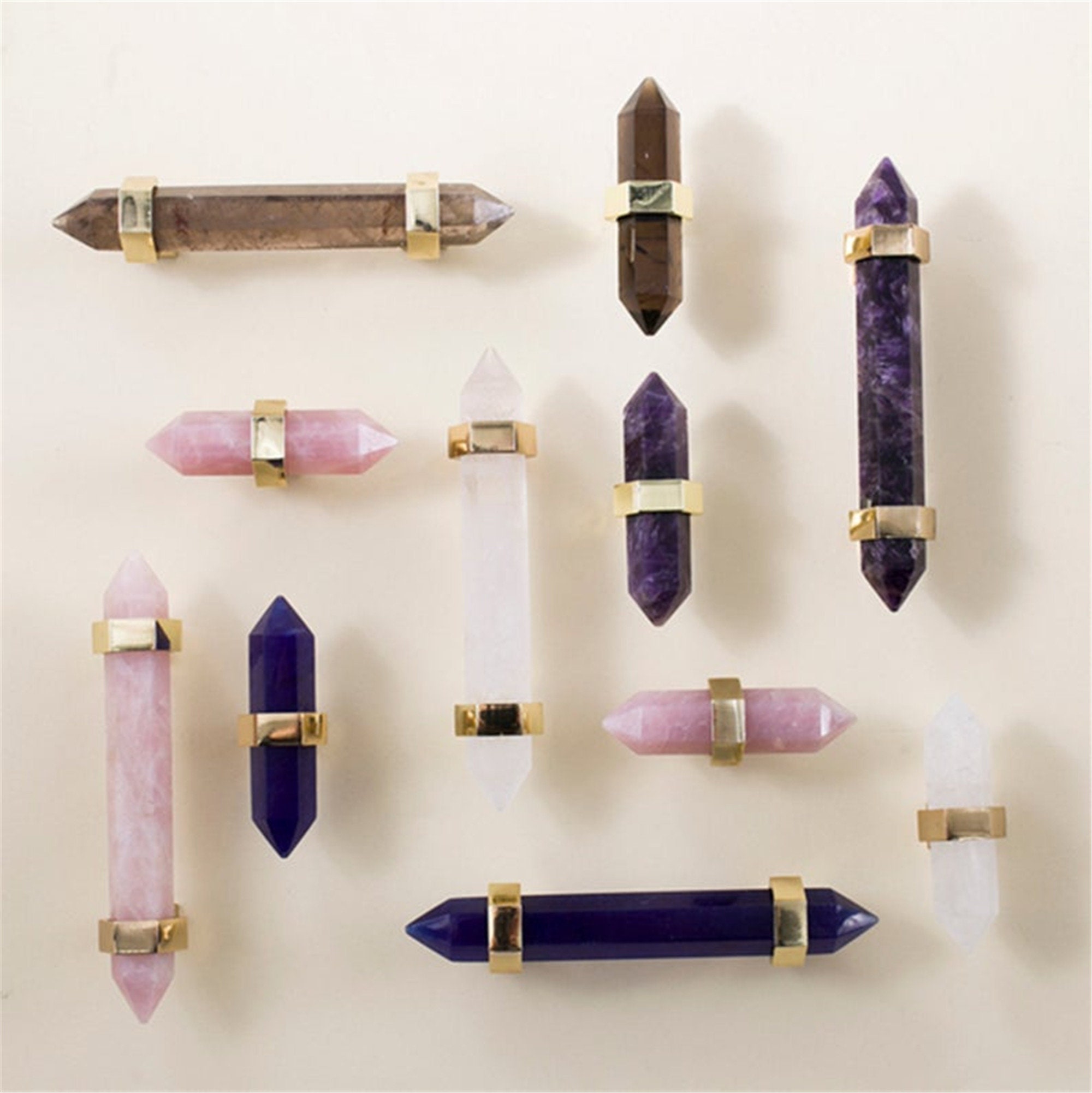 Adjustable Luxury Crystal Stone Cabinet Door Handles Pulls | Etsy UK