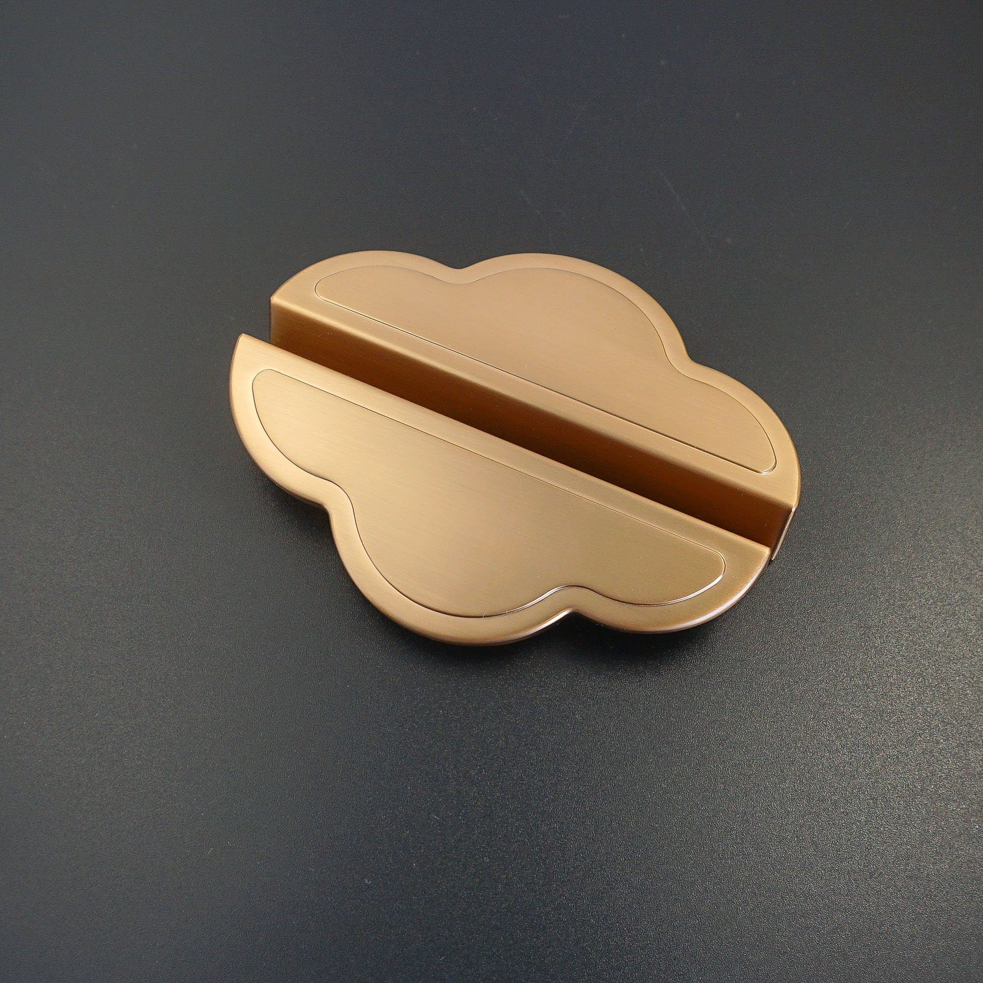 Champagne Gold Cloud Brass Drawer Pull -cabinet Handles - Etsy