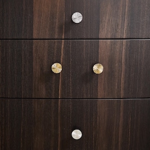 Hammered Modern Brass Small Drawer Knobs Cabinet Knobs Simple Drawer Knobs Door Knobs Cabinet ...