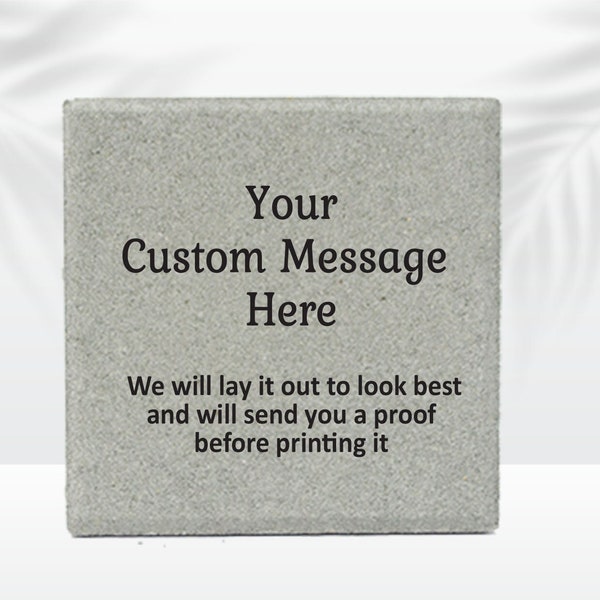 Message Stones - Etsy
