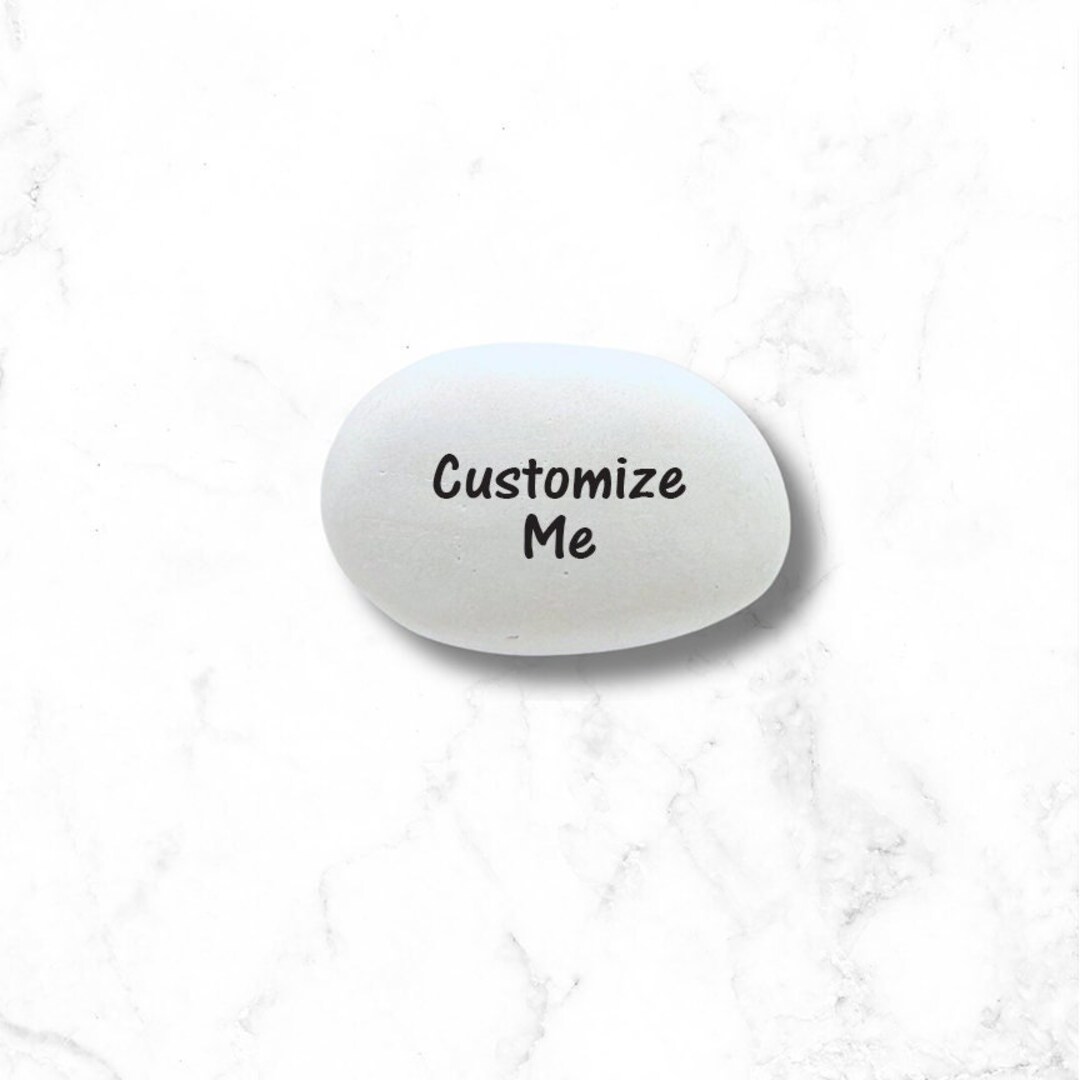 Custom Rock, Inspirational Stone, Personalized Rock, Custom Handcrafted ...