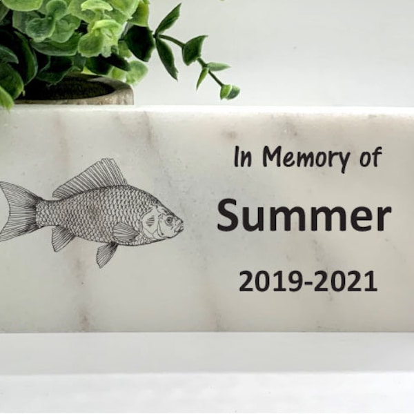Fish Memorial - Etsy