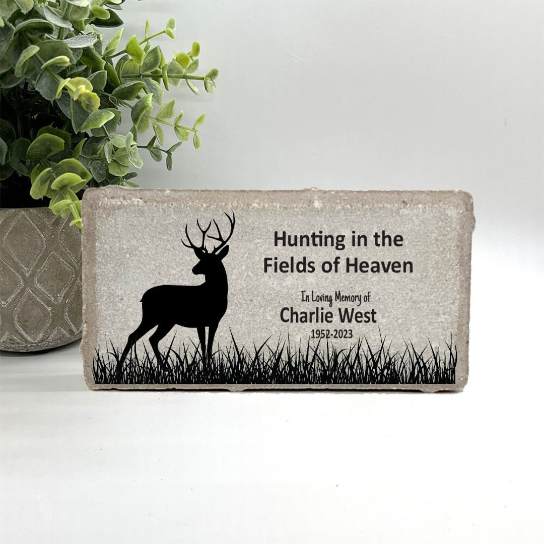 Hunter Memorial Stone - Sympathy Bereavement Gift Funeral Gift - Hunter ...