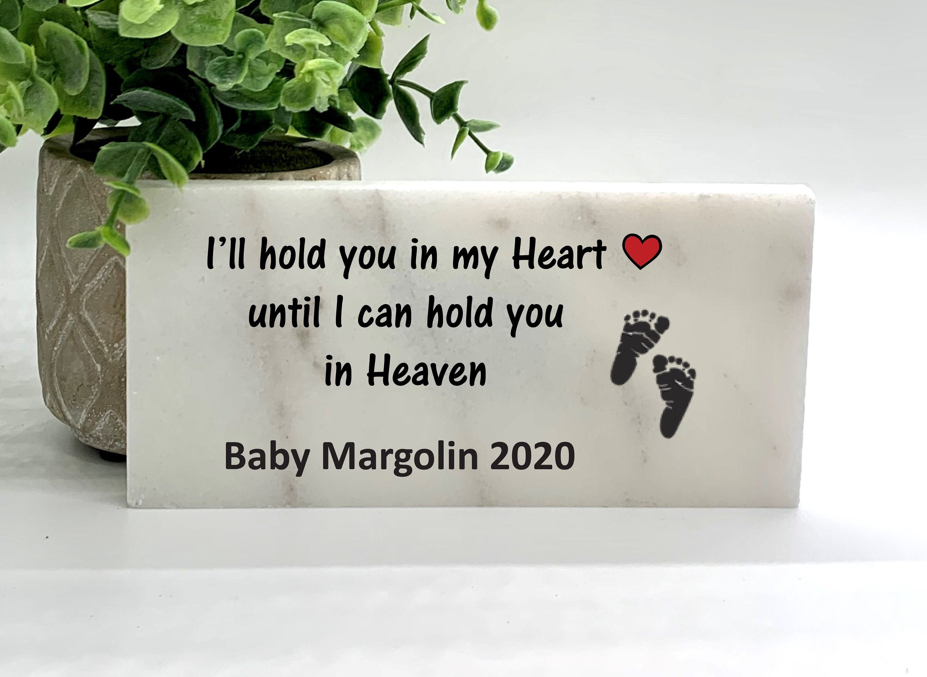 Miscarriage Memorial Stone Baby Memorial Stone stillborn | Etsy