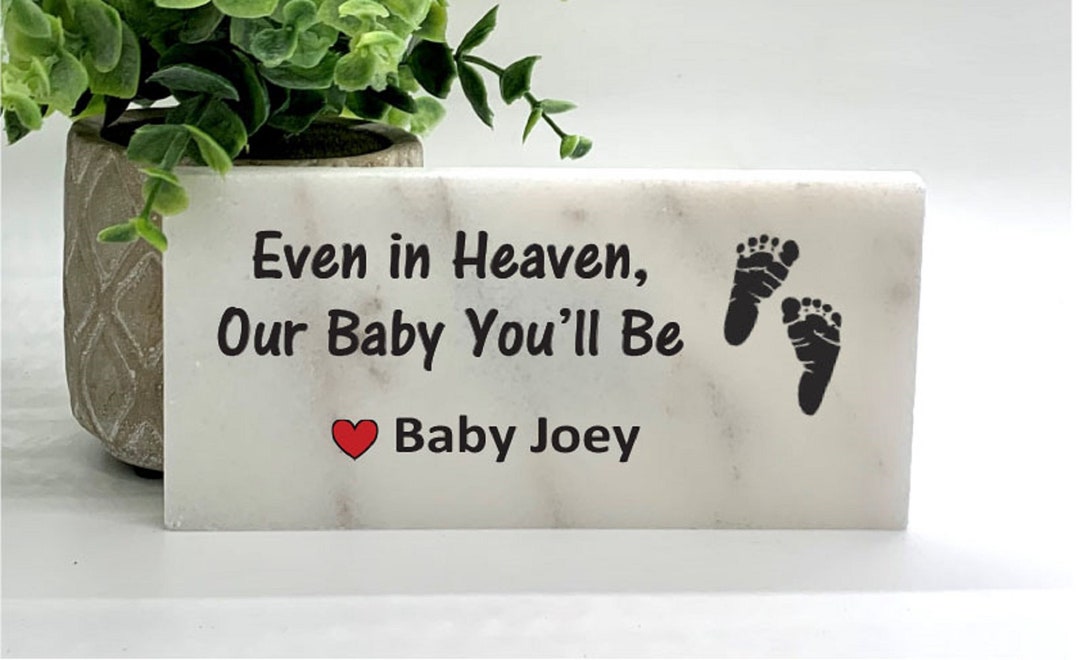 Baby Memorial Stone Miscarriage Memorial Stillborn Memorial - Etsy