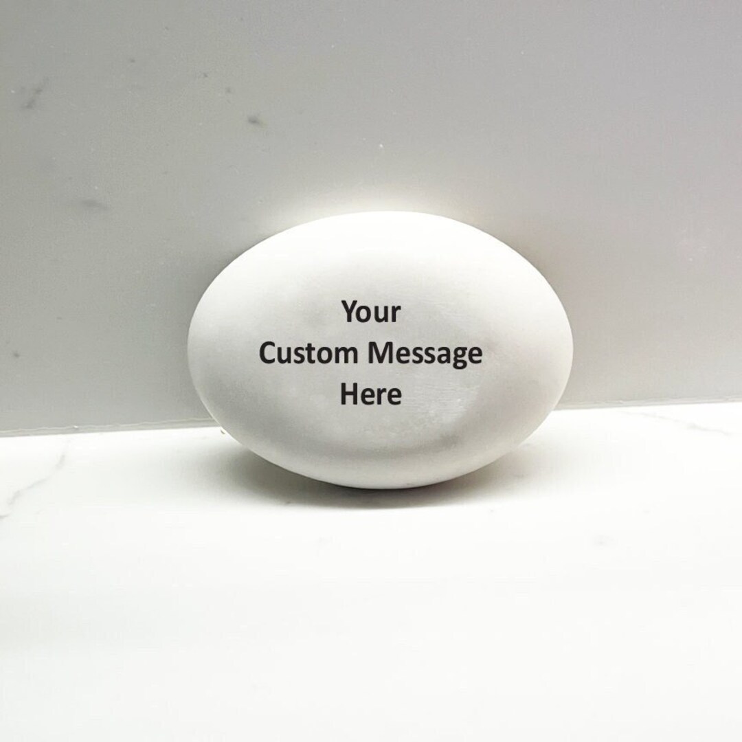 Custom Rock- Inspirational Stone - Personalized Rock- Custom Stone ...
