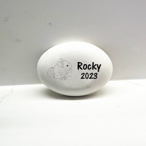 Chinchilla Memorial Stone- Personalized Pet Keepsake- Pet Loss Gift ...
