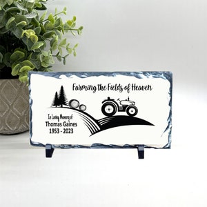 Memorial Stone - Sympathy Gift Bereavement Gift Funeral Gift - Farm ...