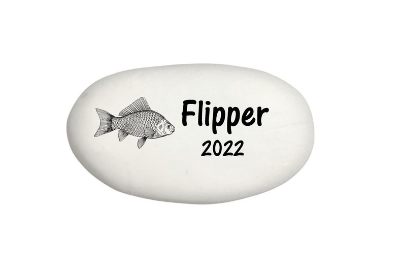 Fish Memorial Stone Personalized Pet Keepsake Pet Loss Gift - Etsy