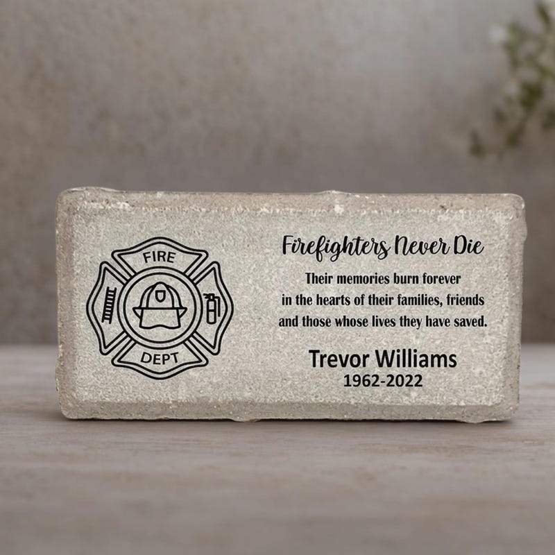 Fallen Firefighter Sign - Etsy
