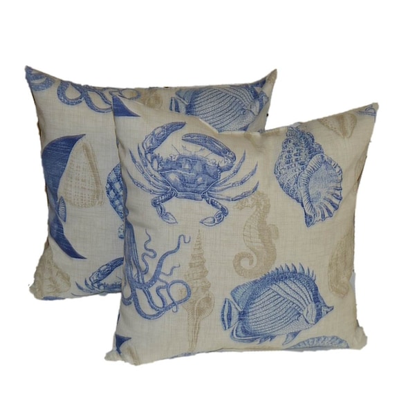 Decorative Throw Pillow Seashell - Etsy