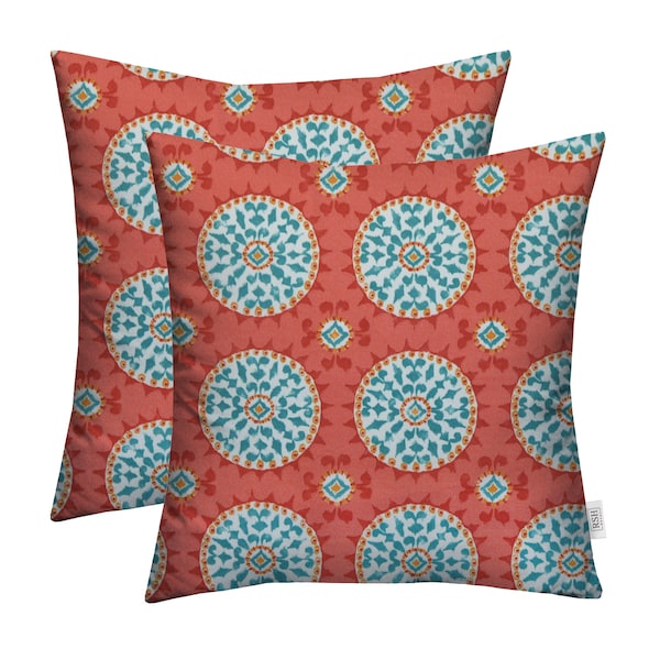 Coral Outdoor Pillows - Etsy