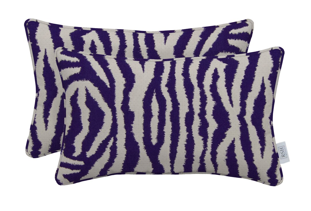 RSH Décor Set of 2 Luxury Indoor/outdoor Decorative Zipper Covers ...