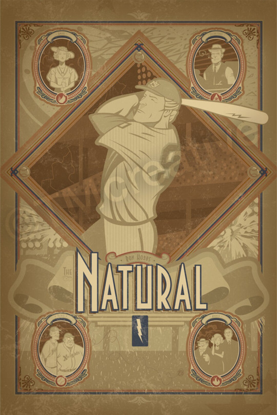The Natural | Roy Hobbs - Etsy
