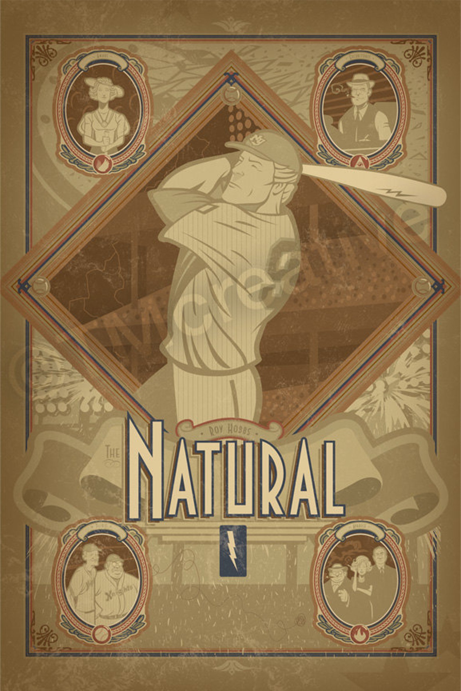 The Natural | Roy Hobbs - Etsy