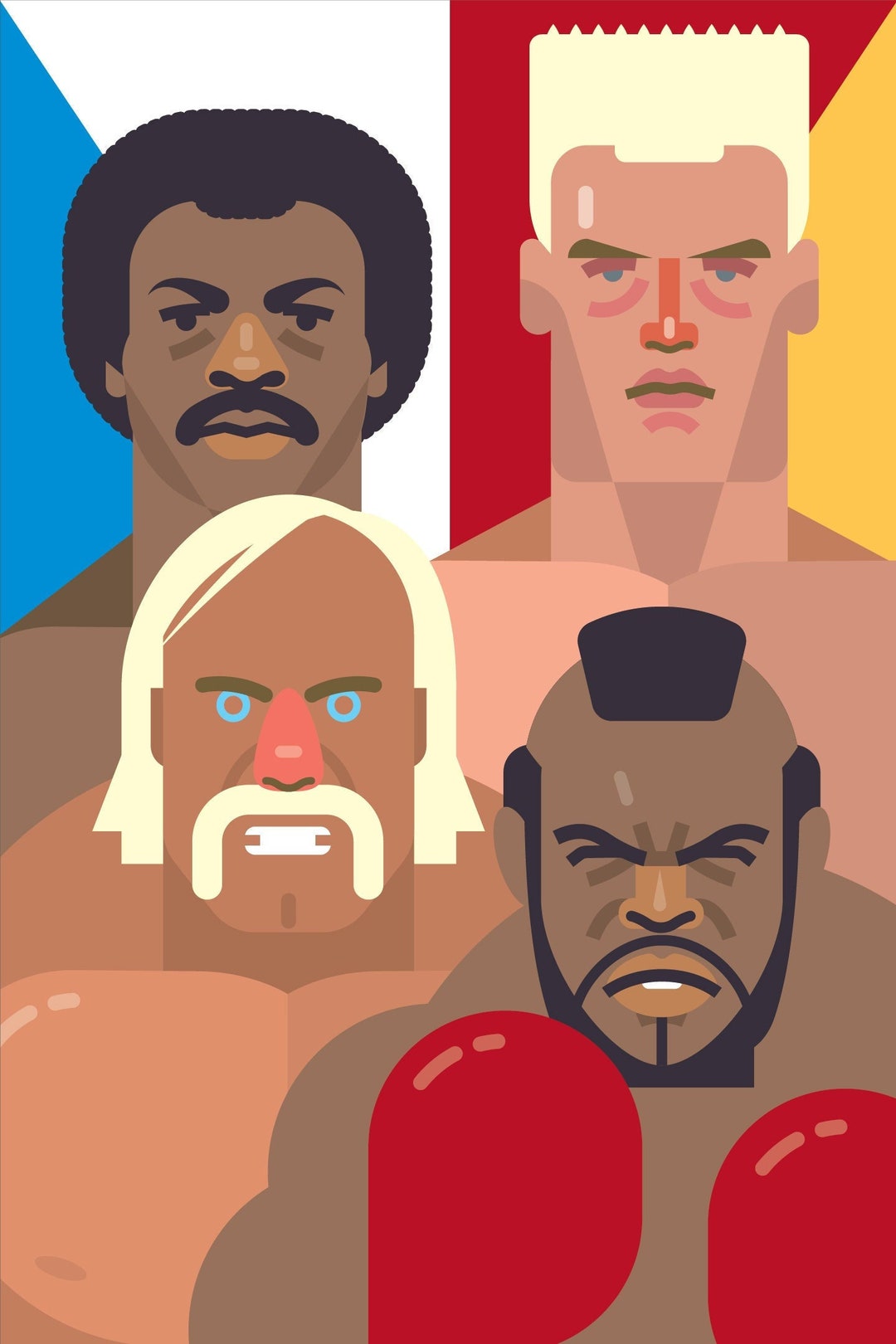 Rocky Villains Poster - Etsy