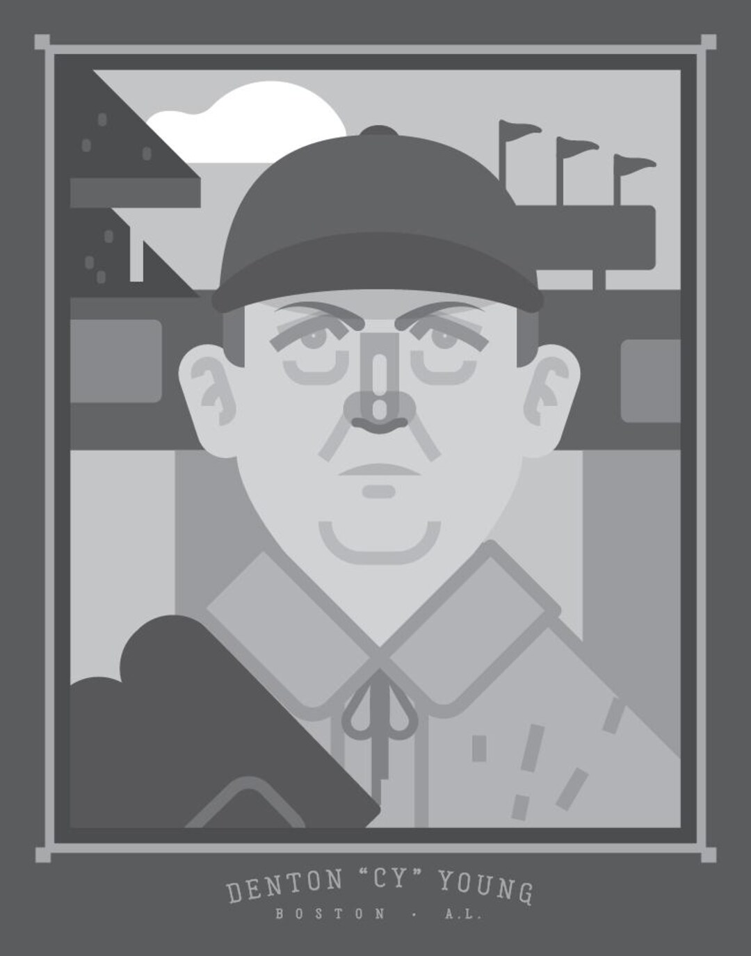 Cy Young - SP, Boston Red Sox - Etsy