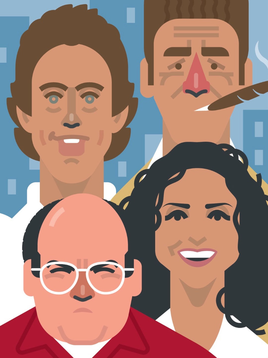 Seinfeld Poster Etsy
