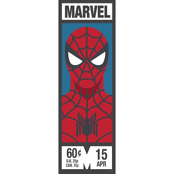 Spiderman Corner Box Art - Etsy