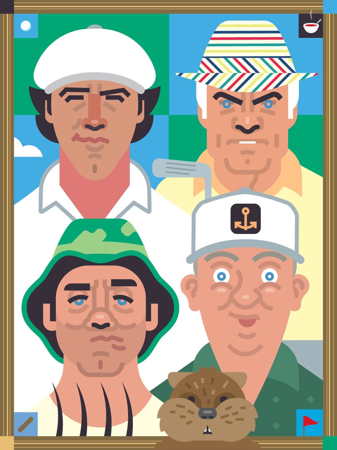 Caddyshack Poster - Etsy