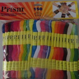 DMC or Prism, 6 Strands Floss, Tie-dye or Sparklers or Neon, Skeins ...
