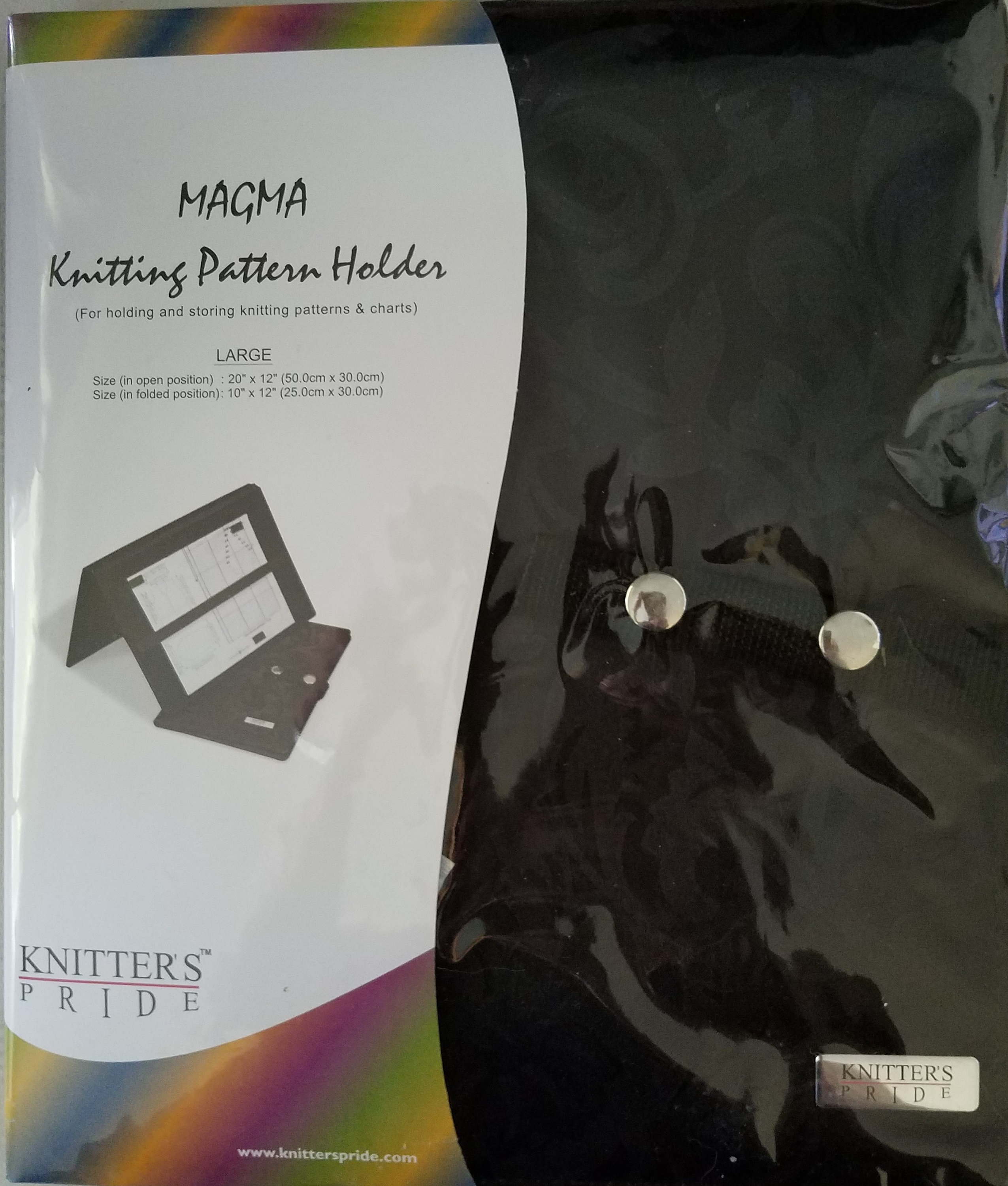 Knitting Chart Keeper KnitPro Small or Large Pattern Holder Knitting ...