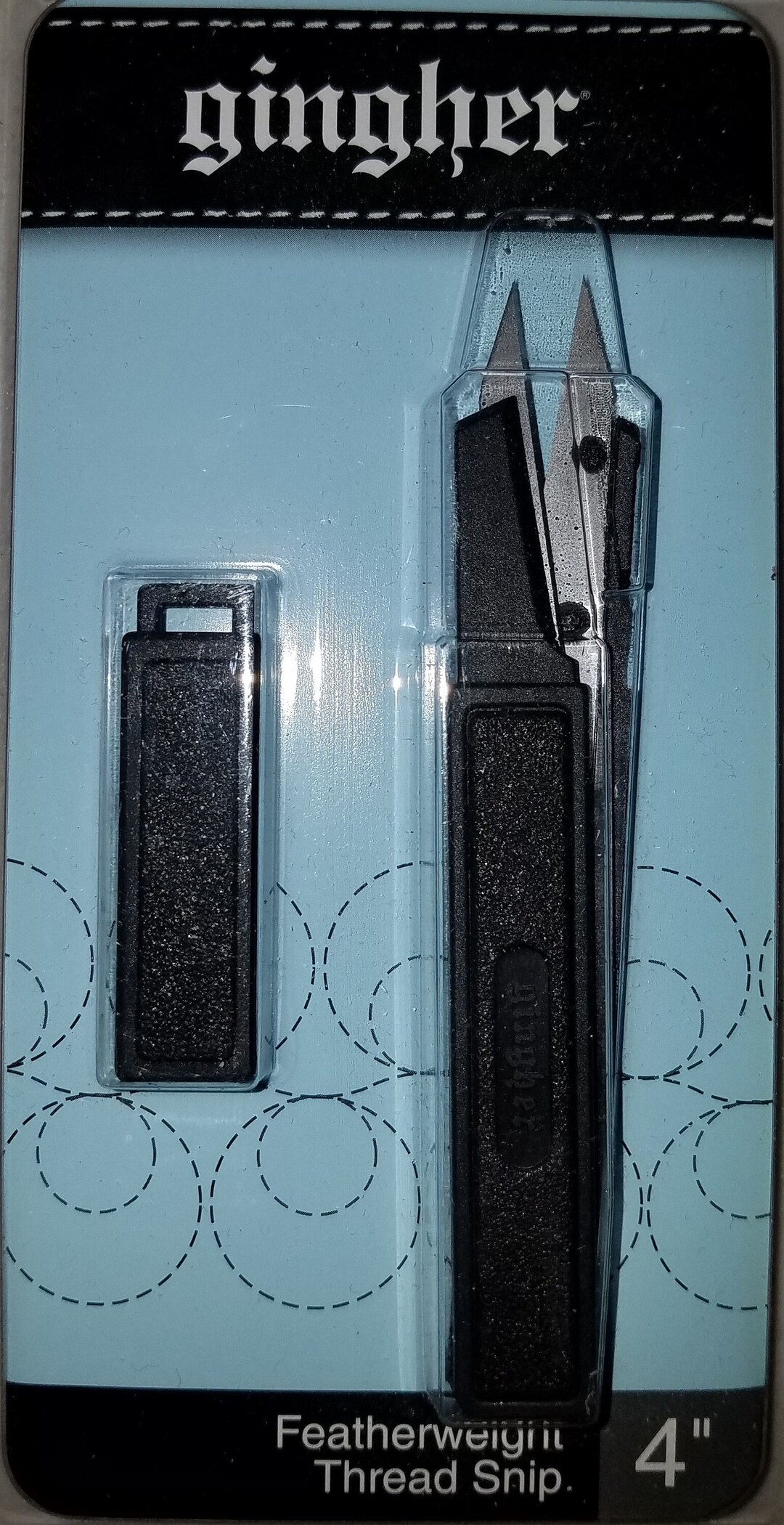 Gingher Featherweight Thread-snips, 4" Spring-action, Thread Snips ...