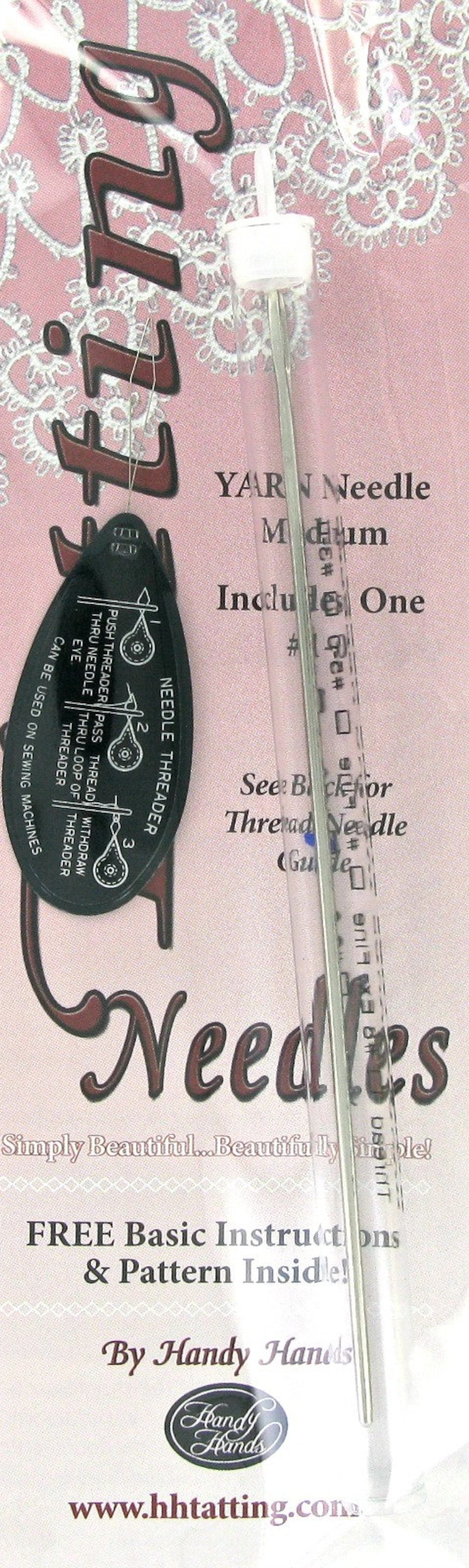 Handy Hands Tatting Needles, Yarn Basic Set or Thread Basic Set, Clover ...