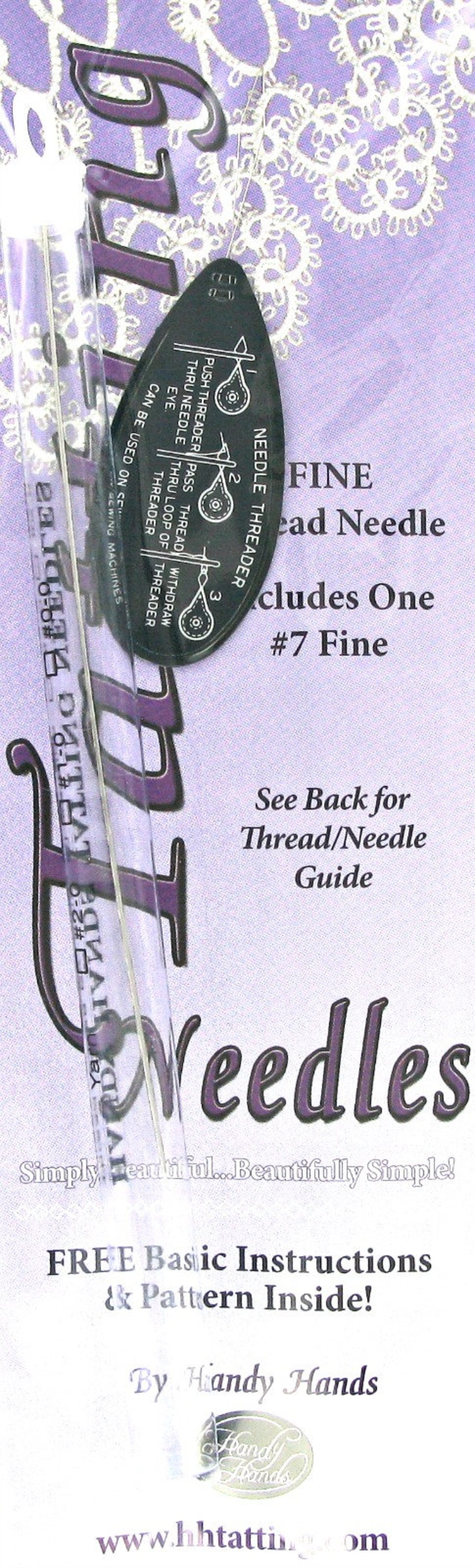 Handy Hands Tatting Needles, Yarn Basic Set or Thread Basic Set, Clover ...