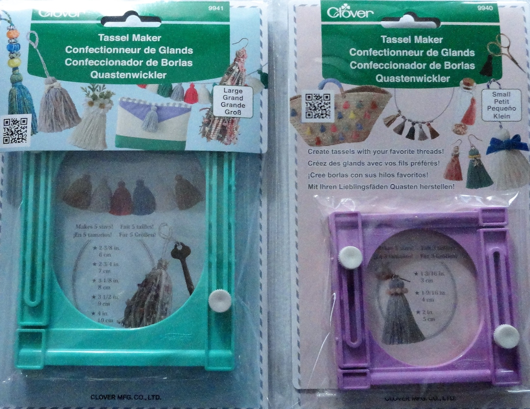Clover Tassel Maker Easily Make Tassels Tassel Maker Size Small and ...