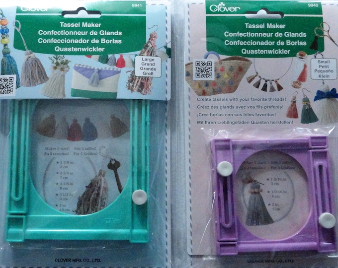Clover Tassel Maker Easily Make Tassels Tassel Maker Size Small and ...
