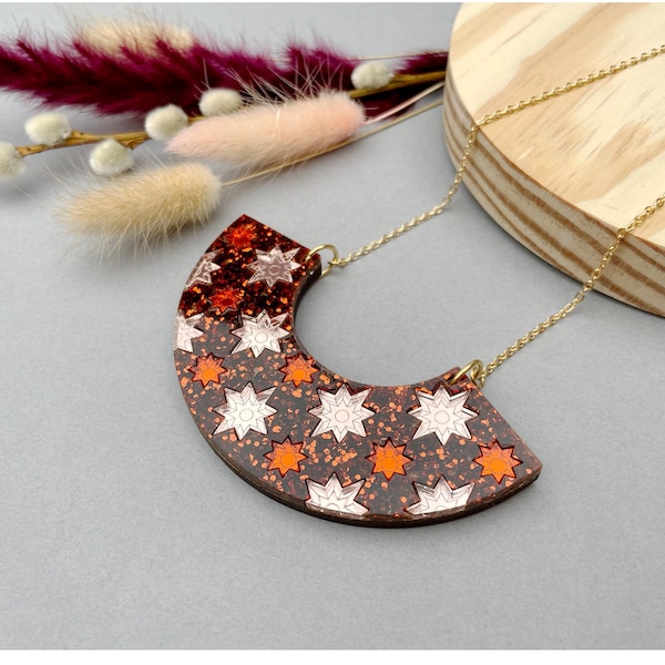 Laser Cut Necklace - Etsy UK