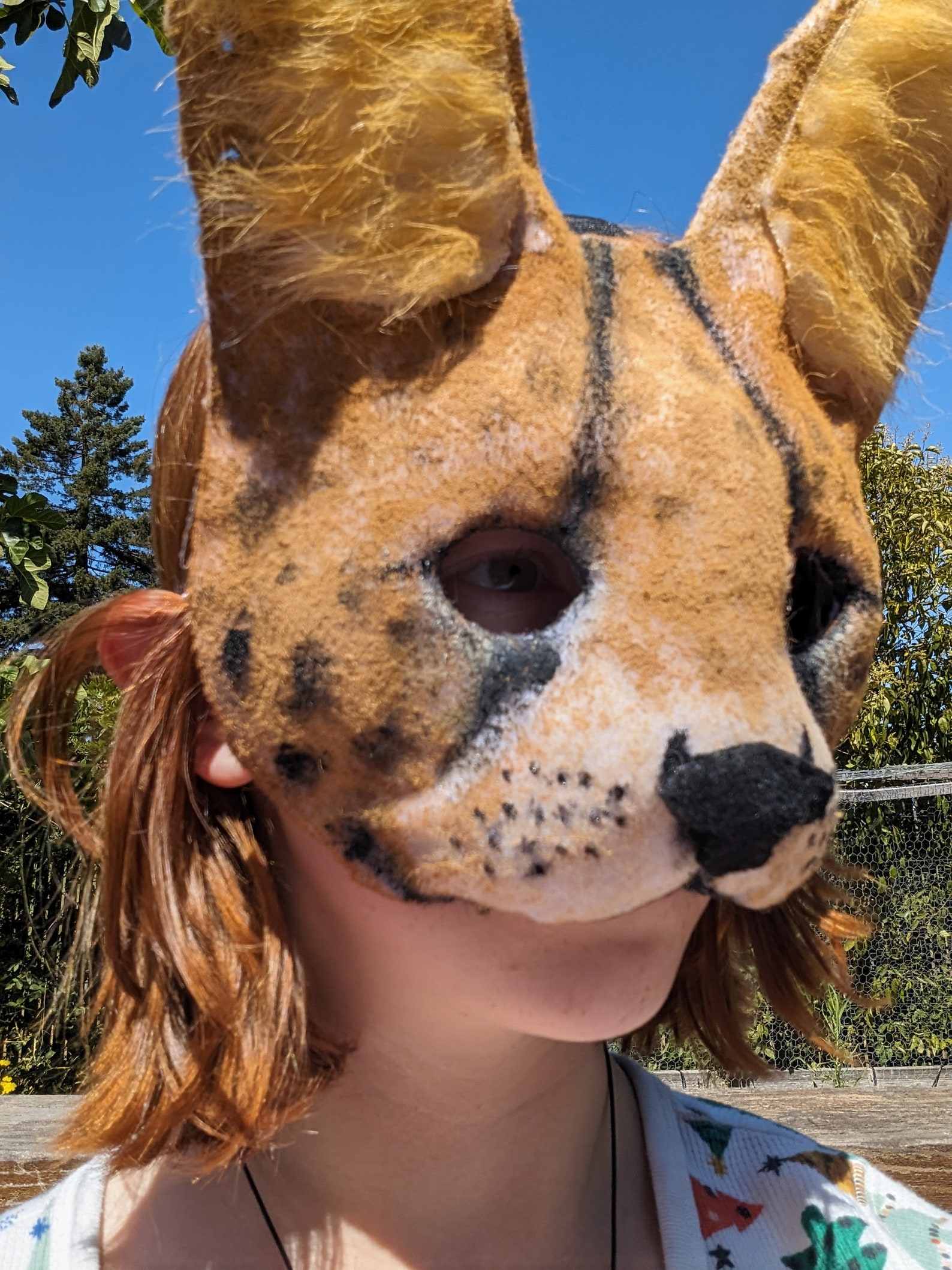 Homemade Serval Mask - Etsy