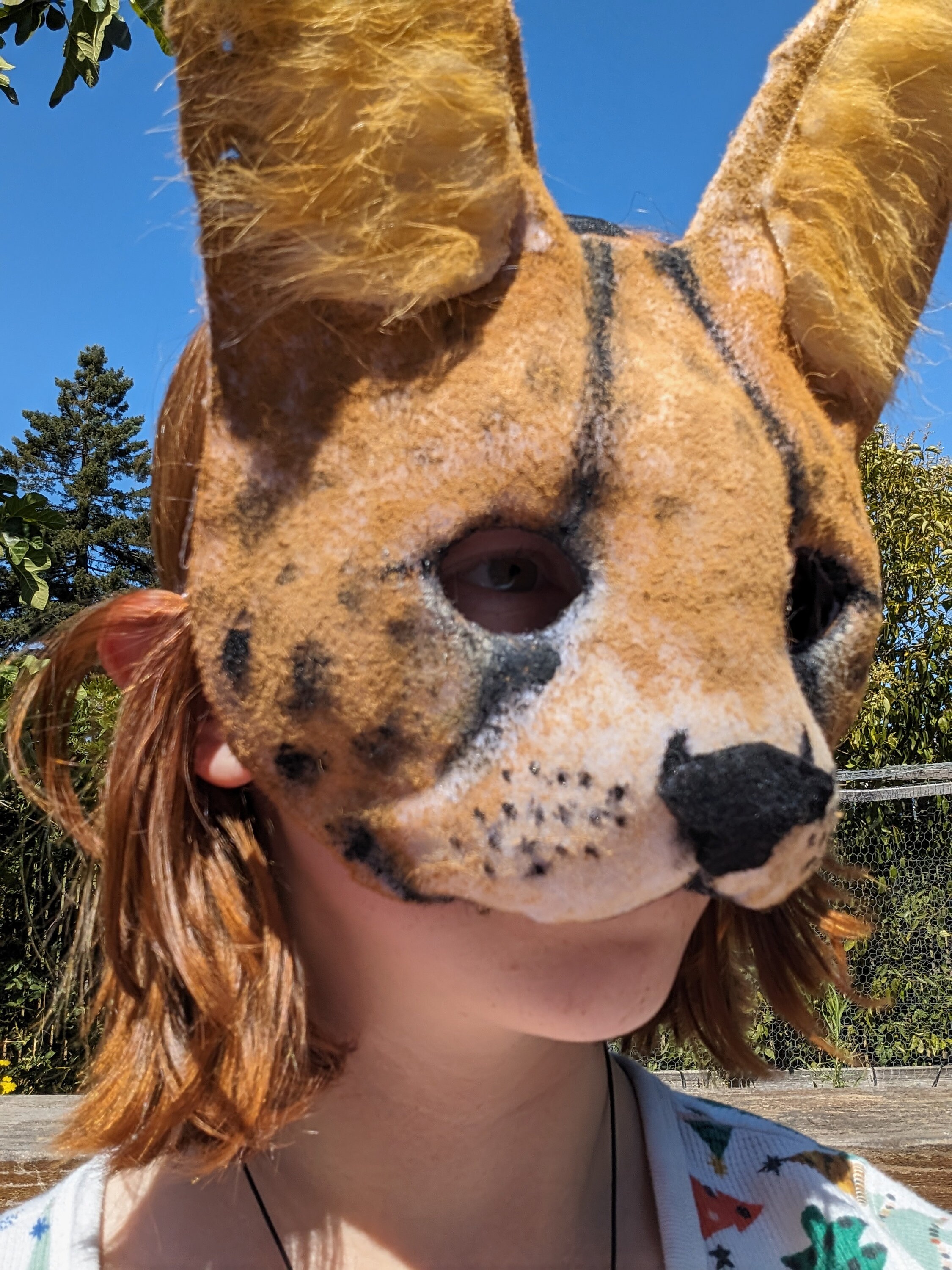 Homemade Serval Mask - Etsy