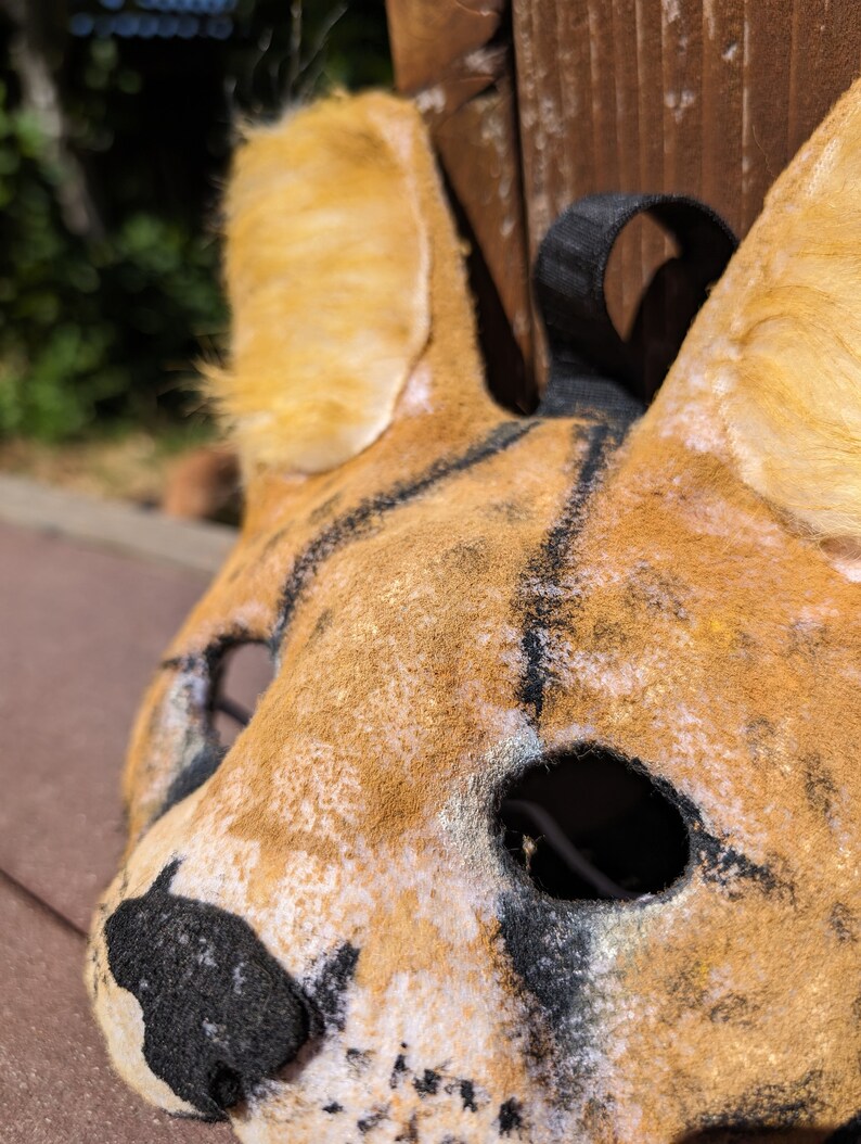 Homemade Serval Mask - Etsy