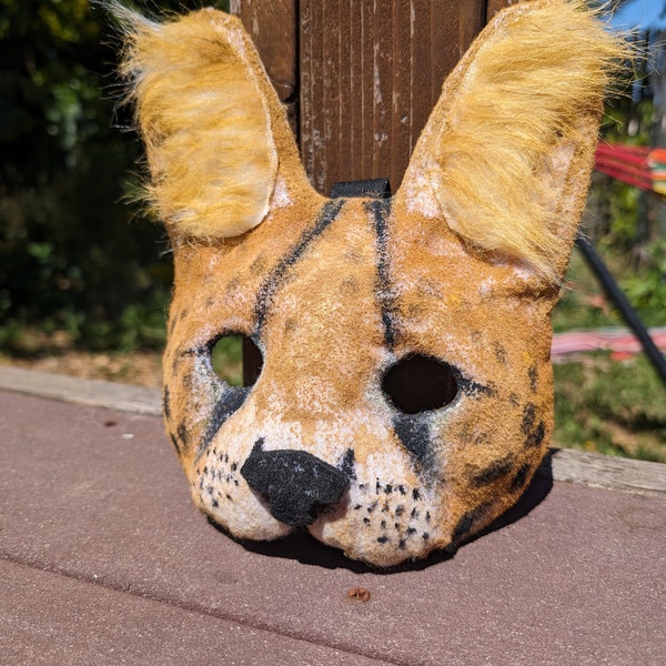 Serval Therian Mask - Etsy