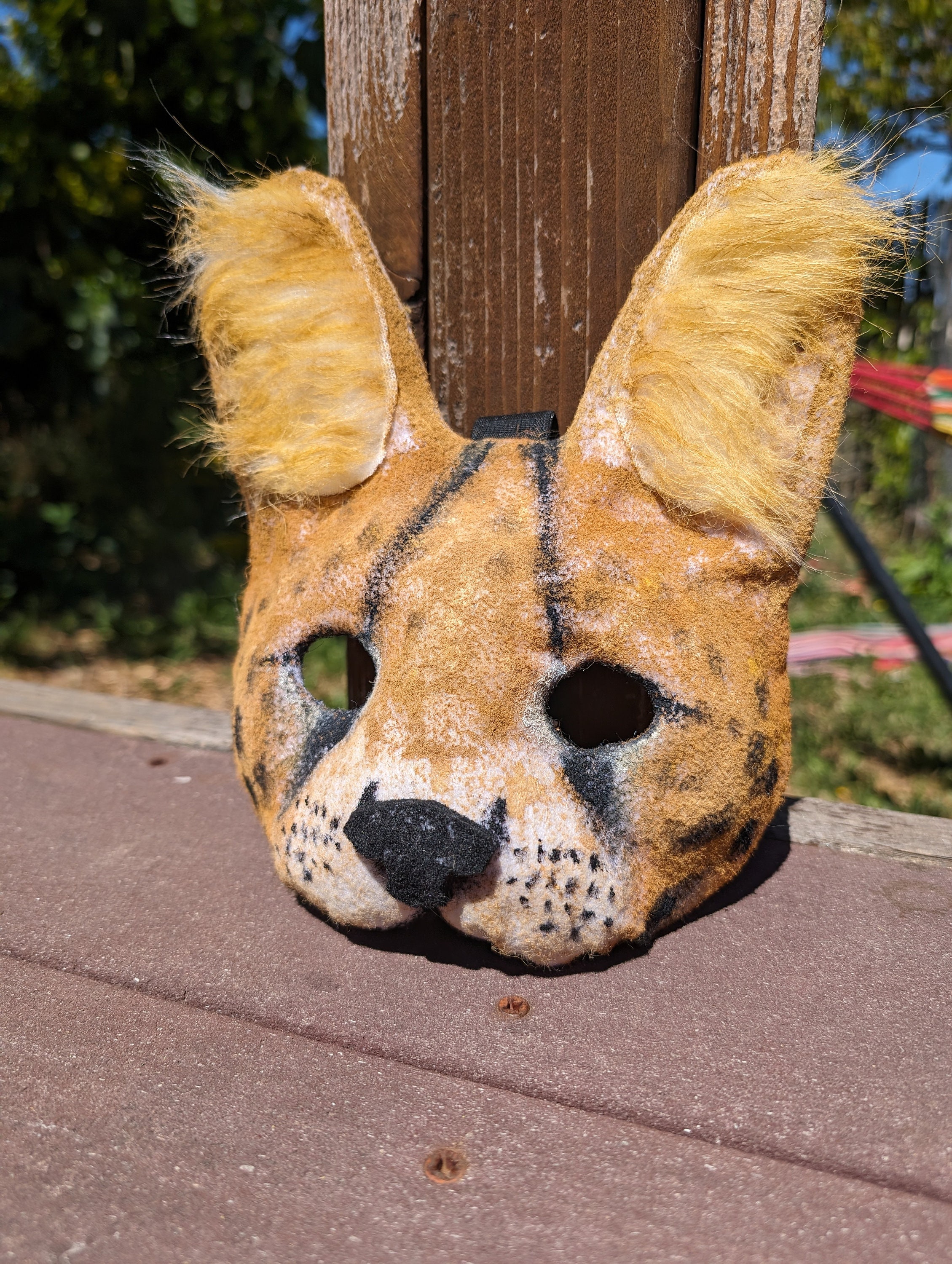 Homemade Serval Mask - Etsy