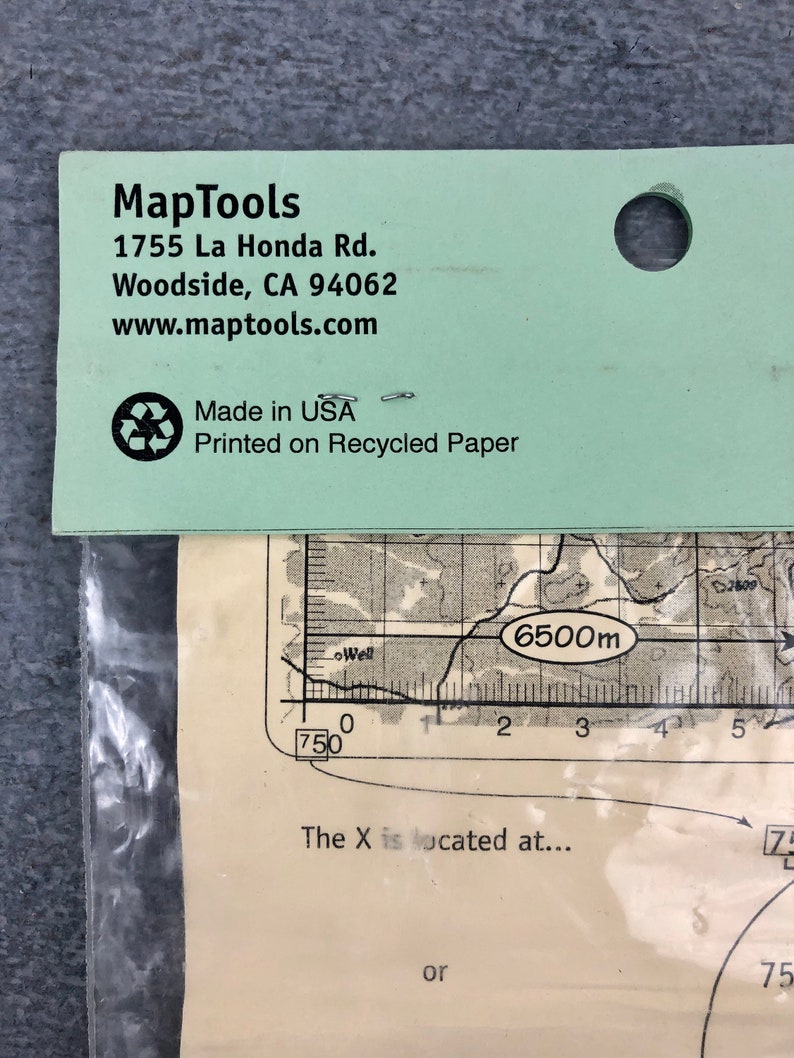 Map Tools 1:10000 UTM MGRS Grid Tool Orienteering | Etsy