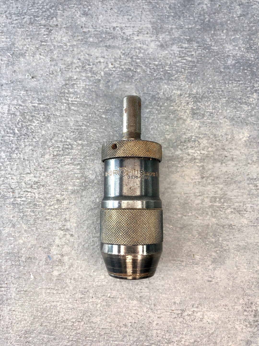Vintage Keyless Drill Chuck ROHM Supra 0 3 8 Made in Germany Machinist Tool Industrial Steampunk Supply Gift for Maker Crafter Etsy