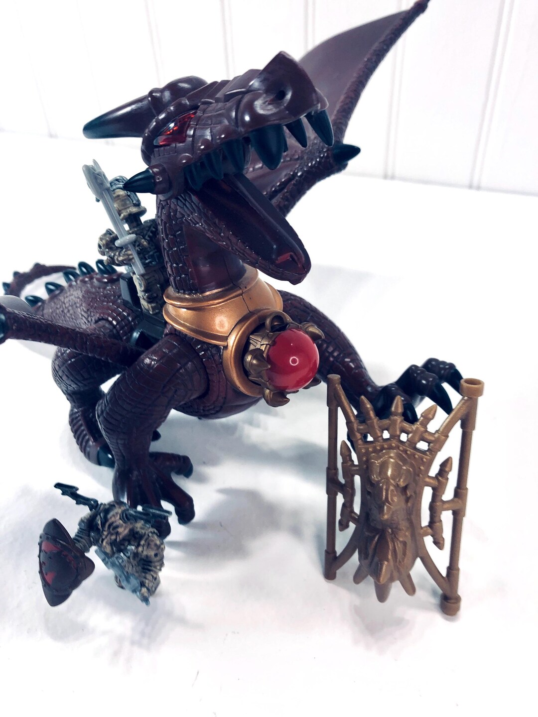 Mega Blok, Large Red DRAGON, Krystal Knights, Building Blocks, Castle ...