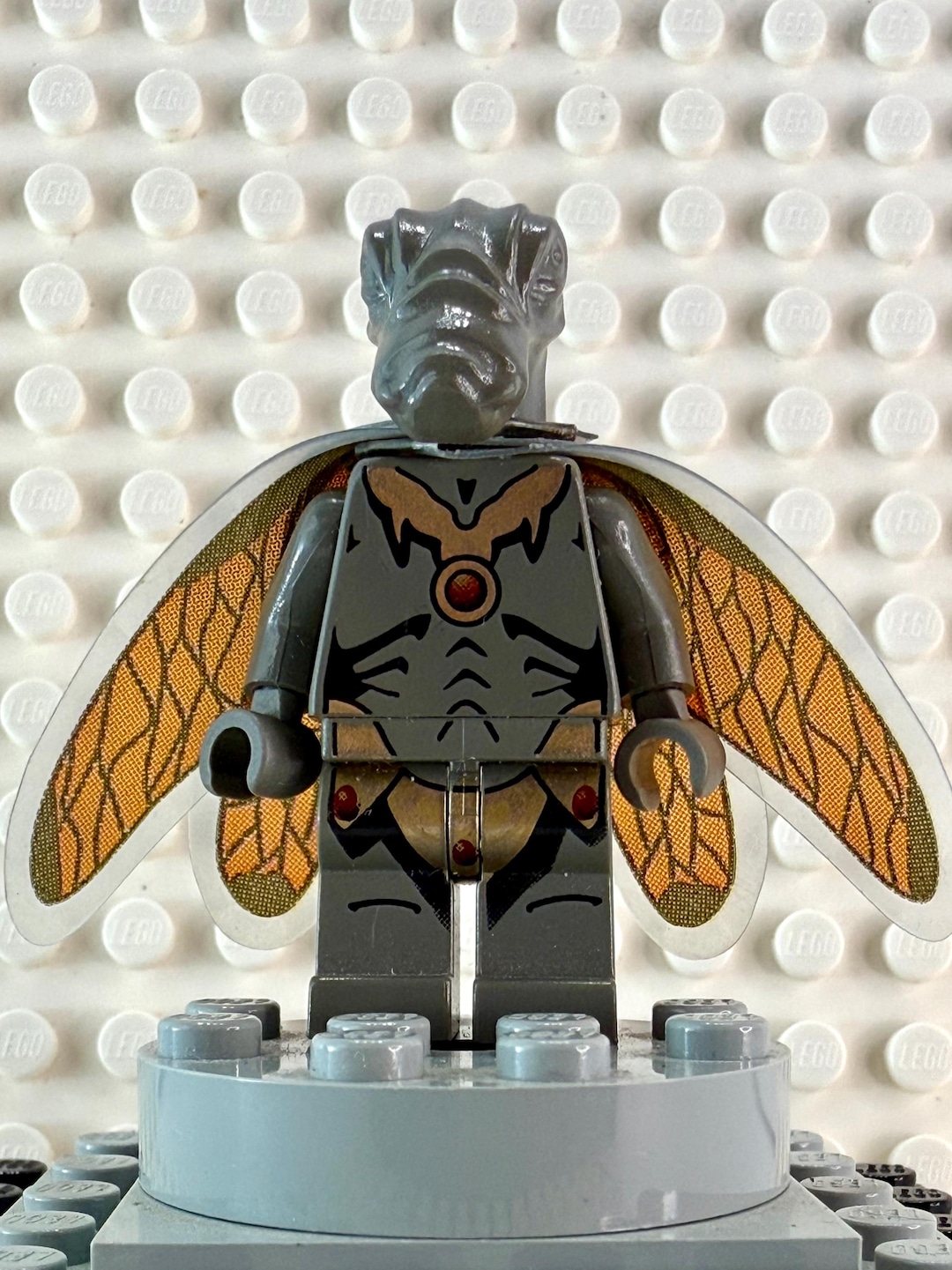 Vintage Lego, Star Wars, Gray, Geonosian Warrior, With Wings, Genuine ...