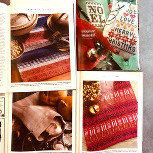 HANDWOVEN Magazines, Lot of 5, Weaving Instructions, How to Weave ...